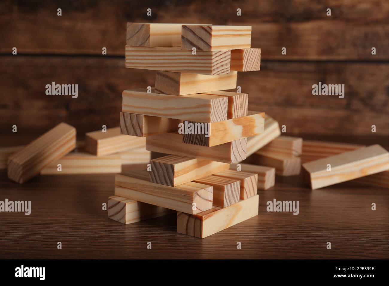 Building jenga blocks hi-res stock photography and images - Alamy
