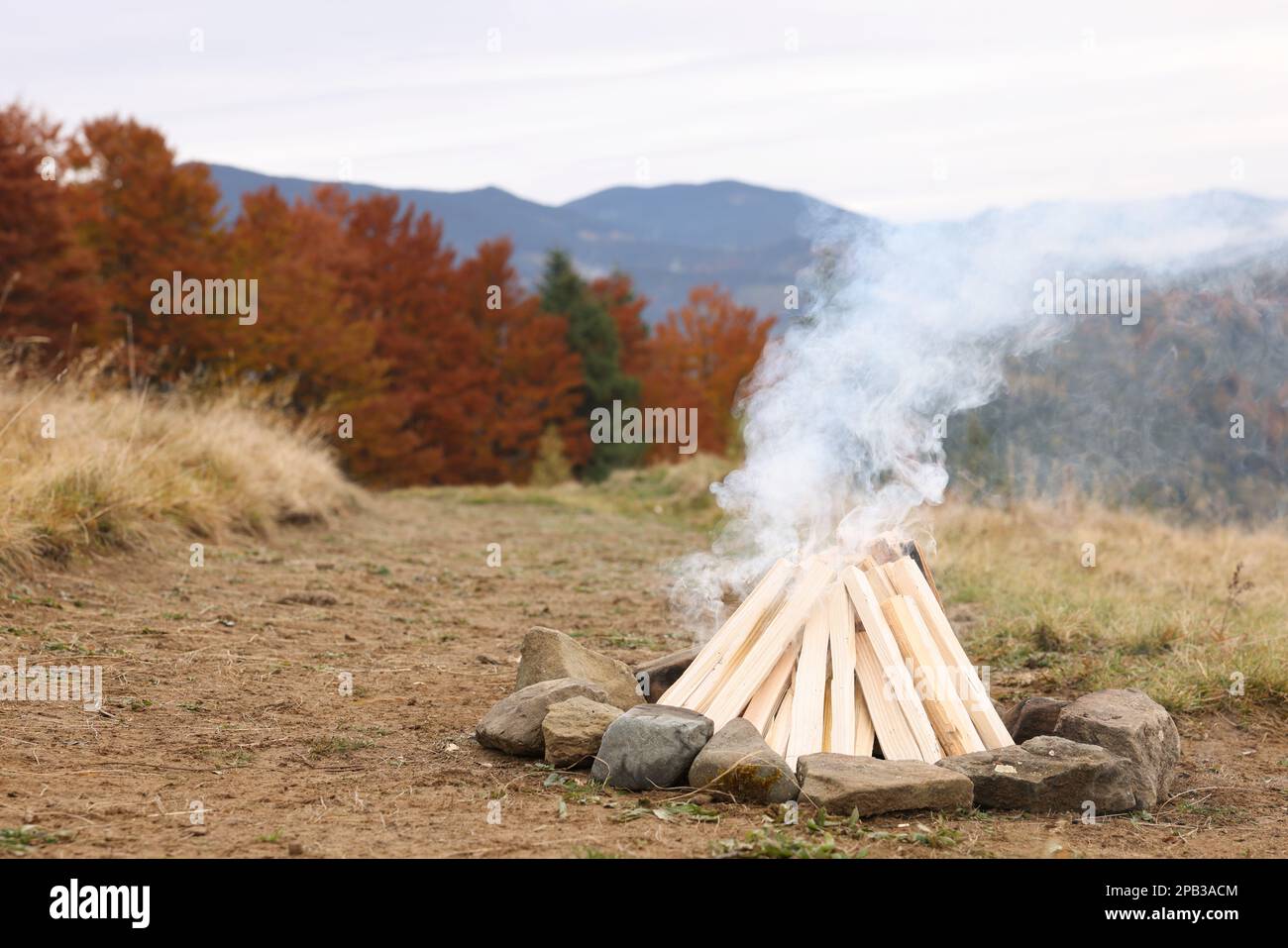 Smoldering forest hi-res stock photography and images - Alamy