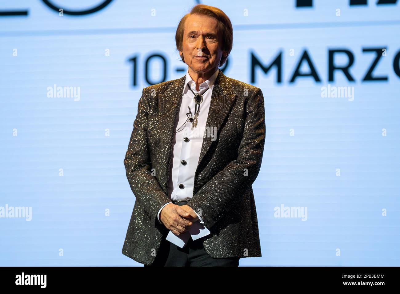Spanish singer Raphael seen during the Opening Gala 26th edition of ...