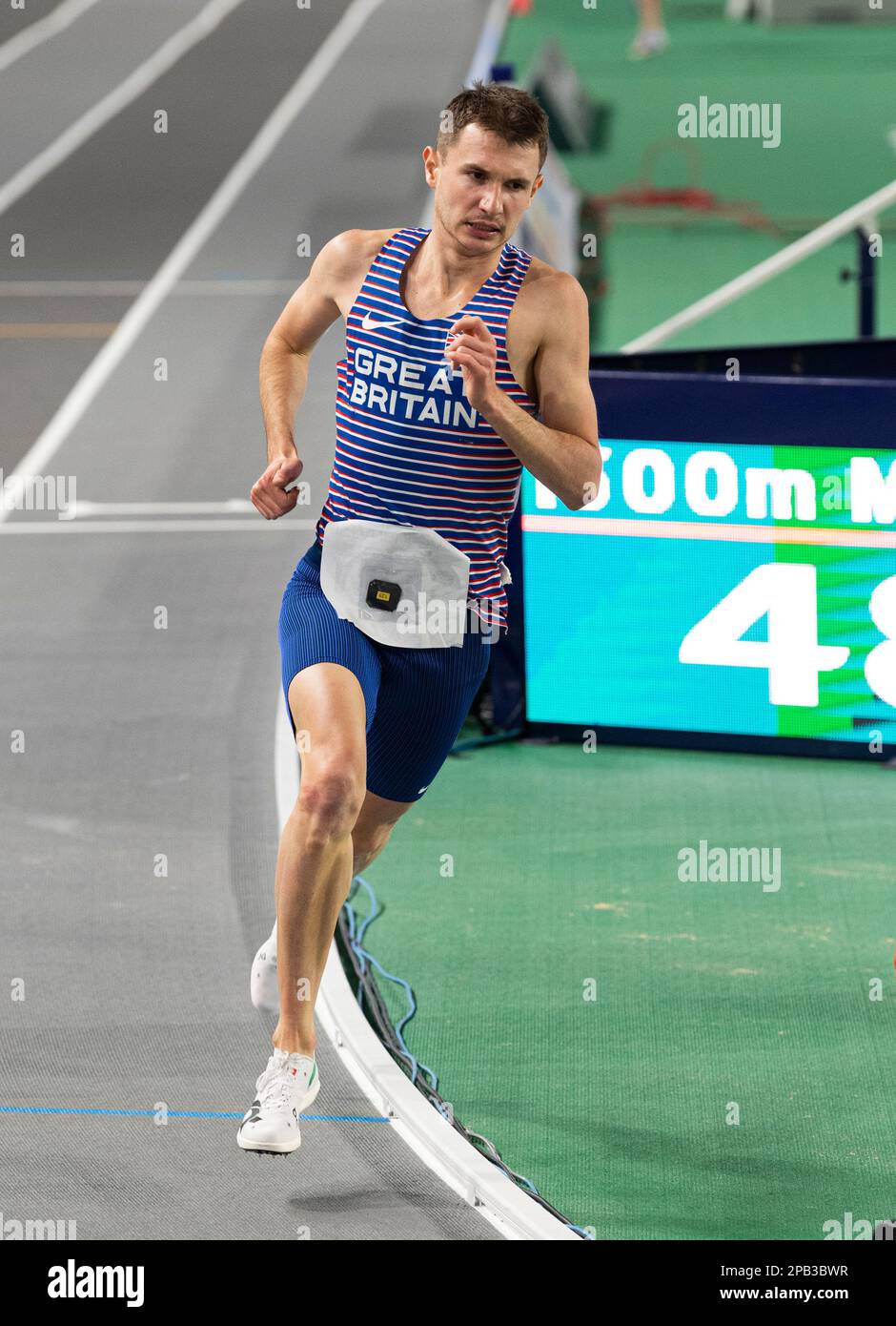 George Mills of Great Britain & NI competing in the men’s 1500m final ...