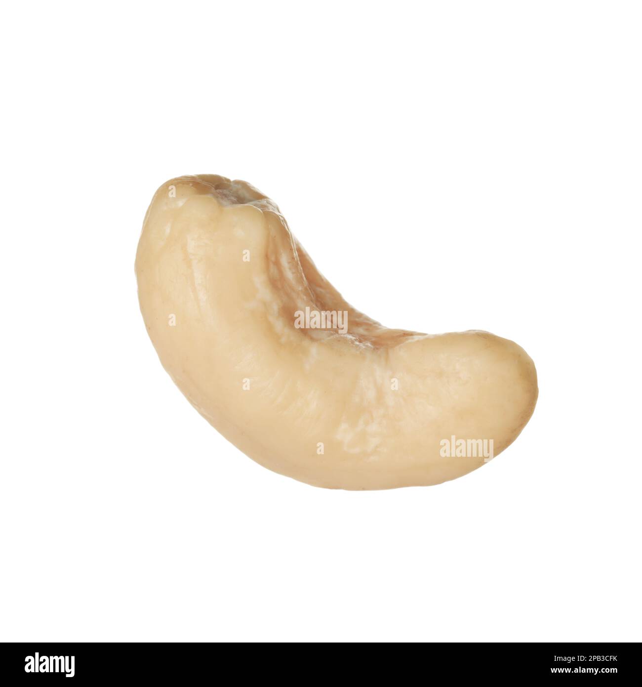 Tasty organic cashew nut isolated on white Stock Photo - Alamy