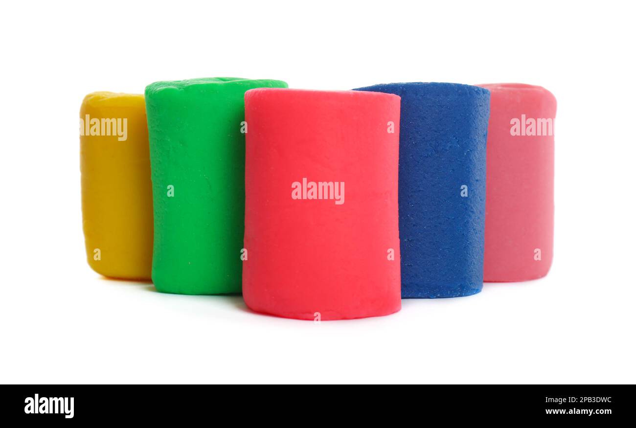 Different colorful play dough Cut Out Stock Images & Pictures - Alamy