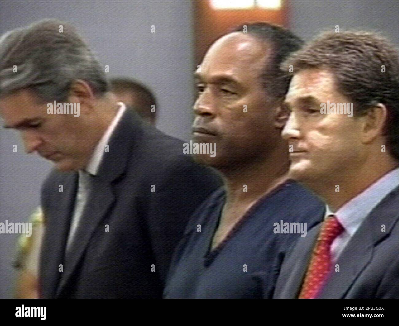 This image made from video shows O.J. Simpson in a courtroom in Las ...
