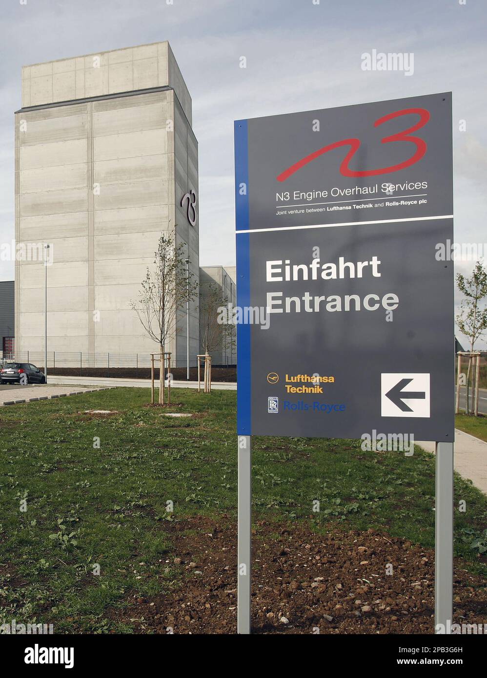 General view to the factory site of the N3 Engine Overhaul Services, a ...