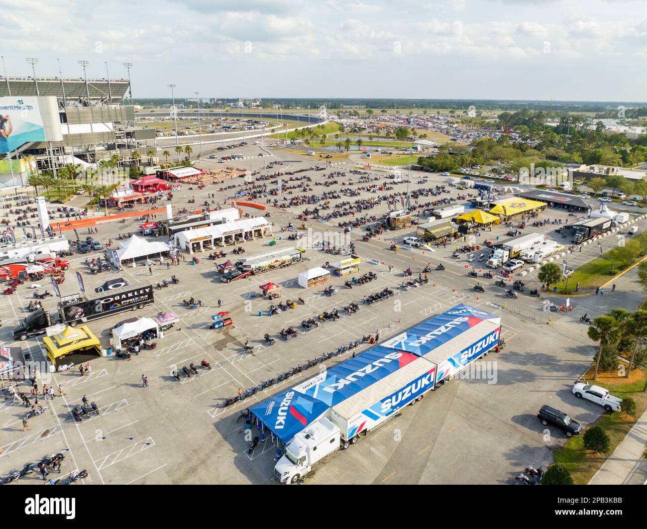 Daytona, FL, USA - March 10, 20223: Aerial photo of Daytona ...