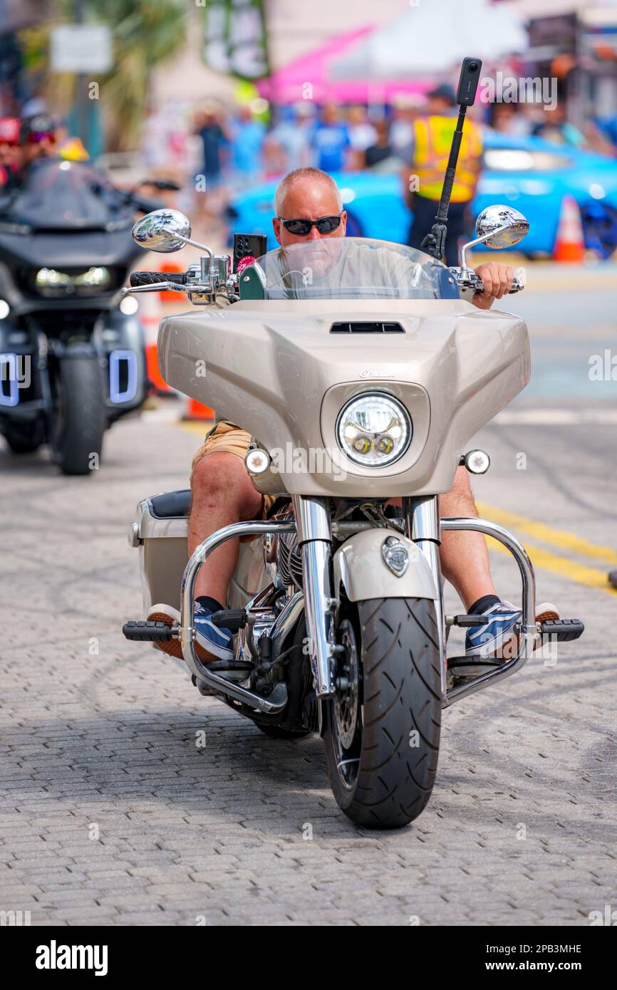 Daytona, FL, USA - March 10, 20223: Daytona Beach FL Bike Week Spring ...
