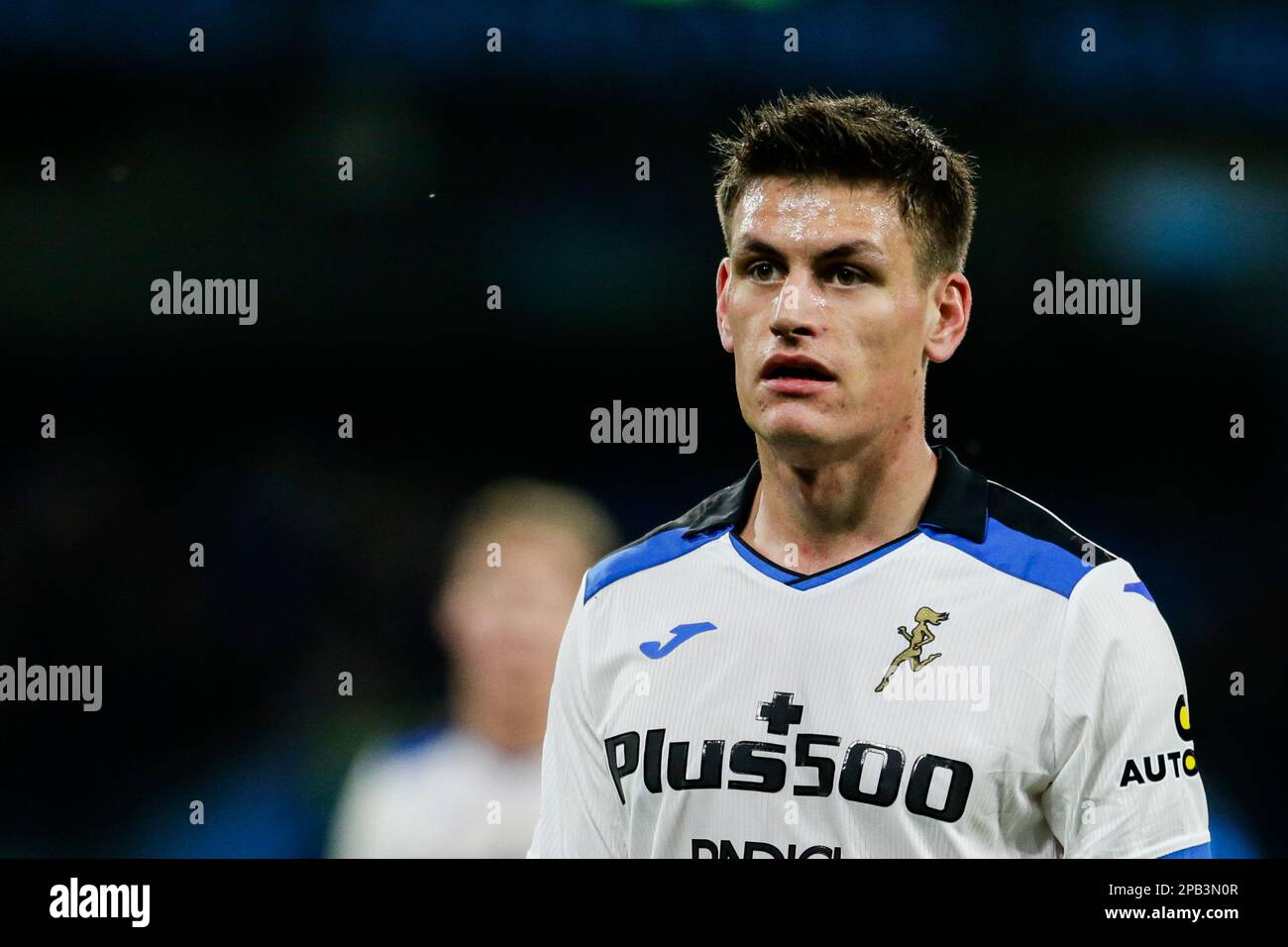 Atalanta's Danish defender Joakim Mahle looks during the Serie A ...