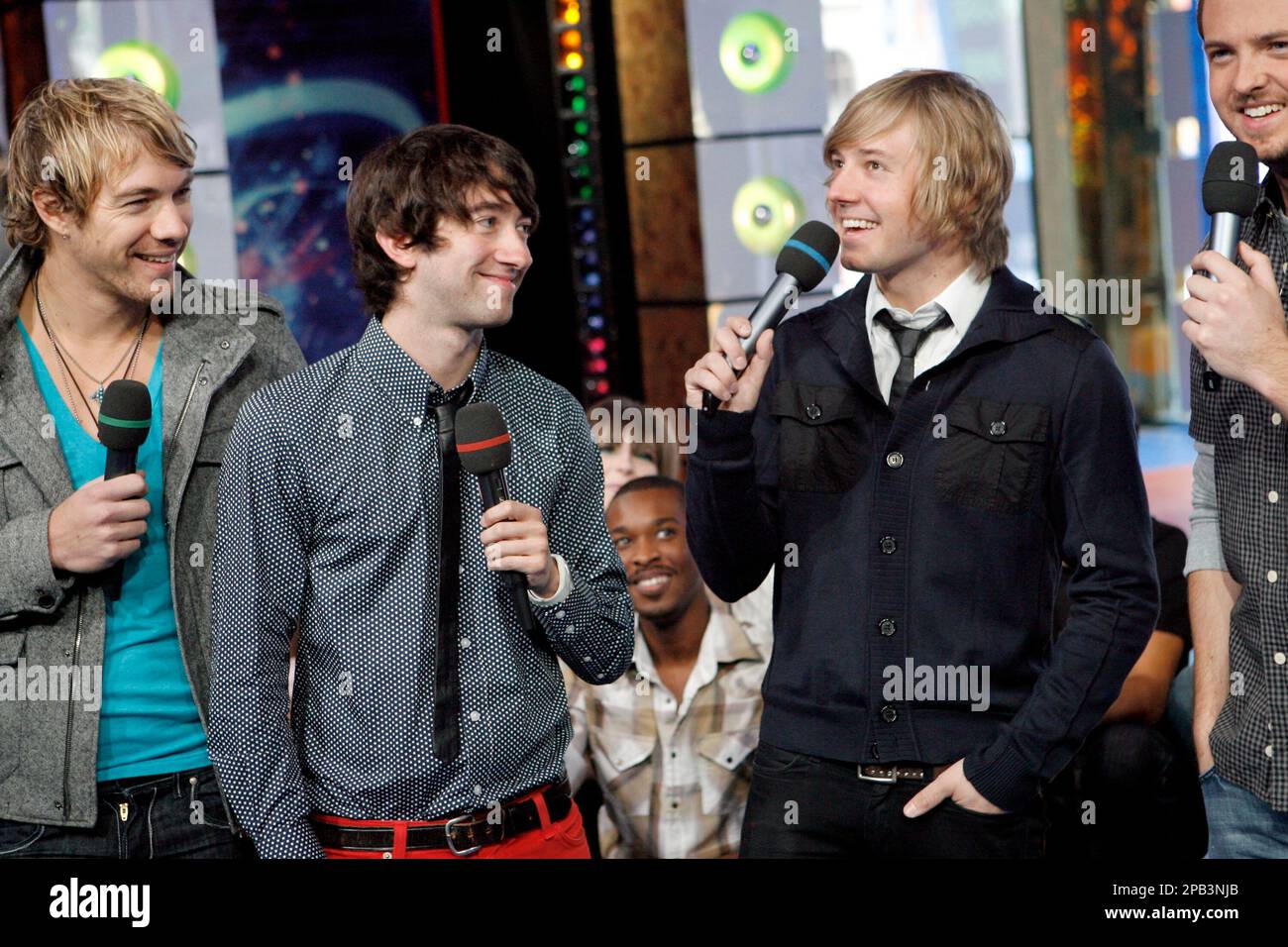 Members of the band Plain White T's, from left, Tim Lopez, Tom ...