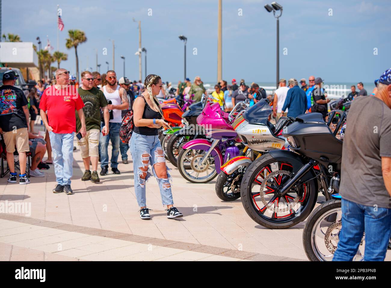 Daytona, FL, USA - March 10, 20223: Daytona Beach FL Bike Week Spring ...