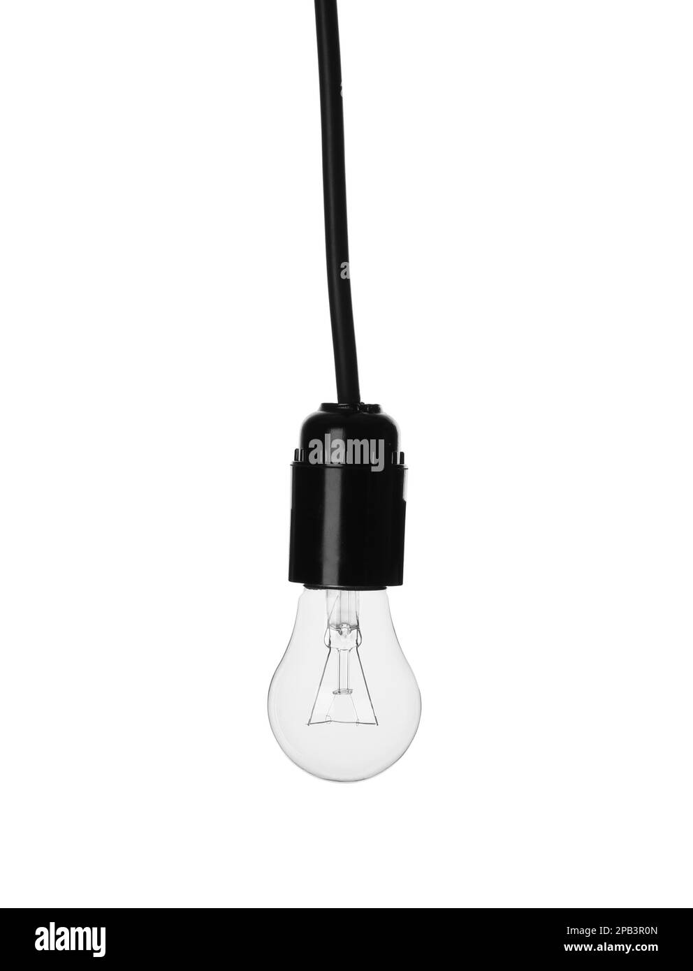Hanging lightbulb Cut Out Stock Images & Pictures - Alamy