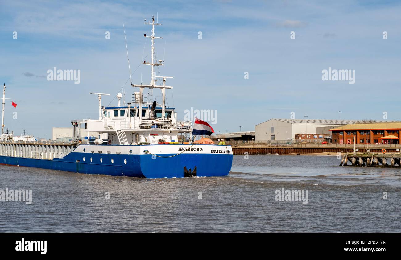 Jekerborg cargo ship hi-res stock photography and images - Alamy