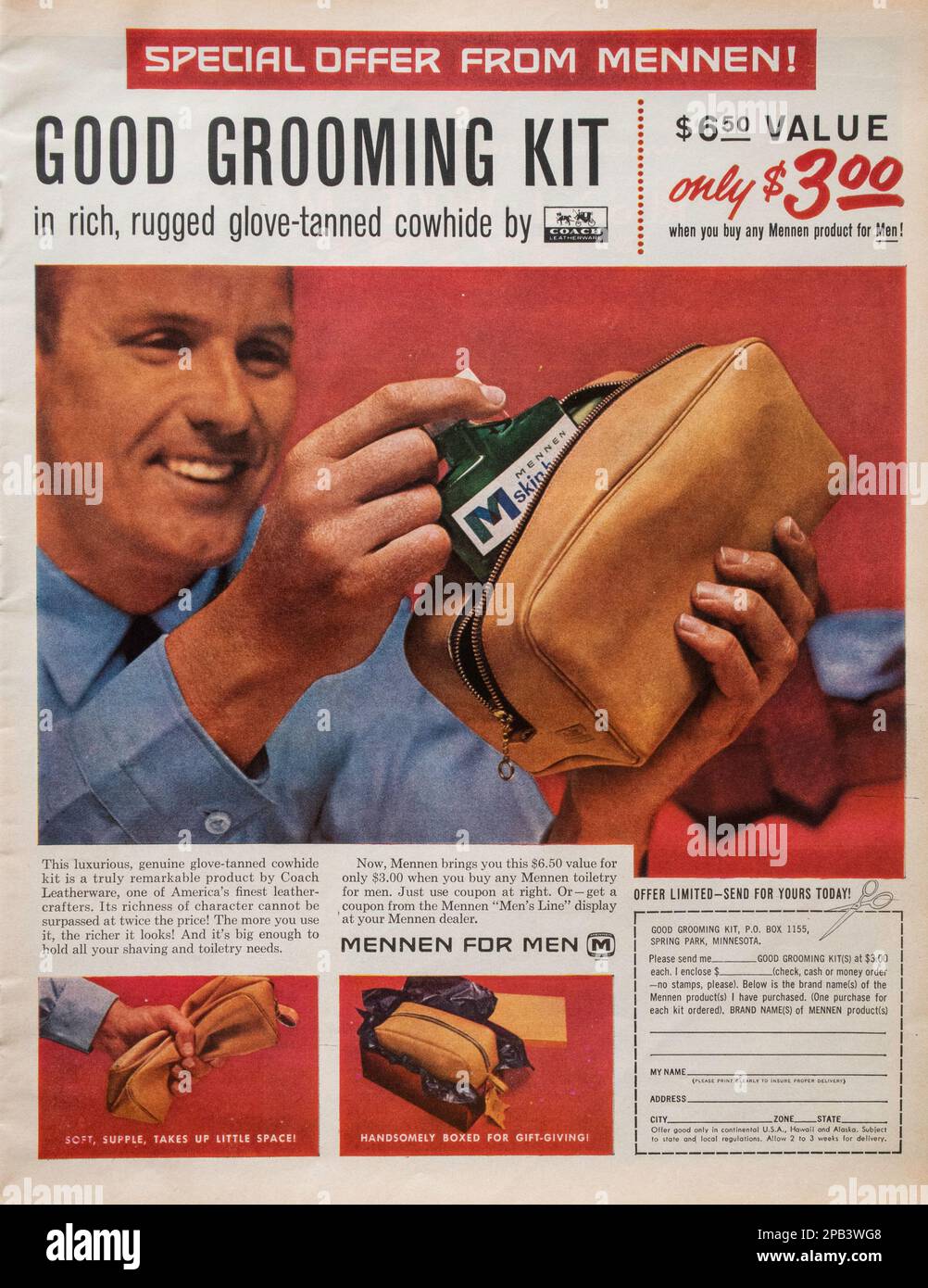 Mennen advert hi-res stock photography and images - Alamy