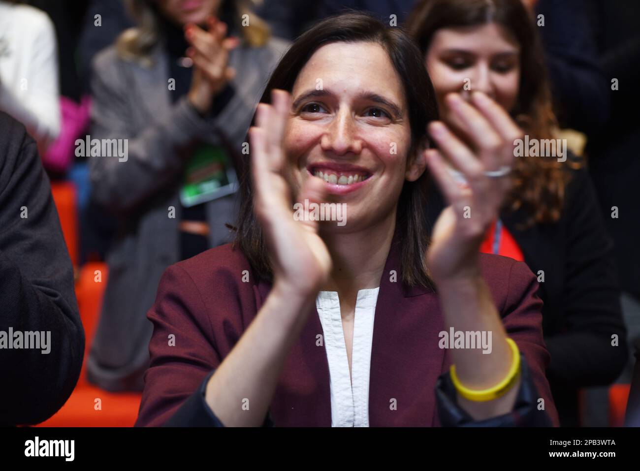 Rome, Italy. 12th Mar, 2023. Assembly of Italian Democratic Party 2023 ...