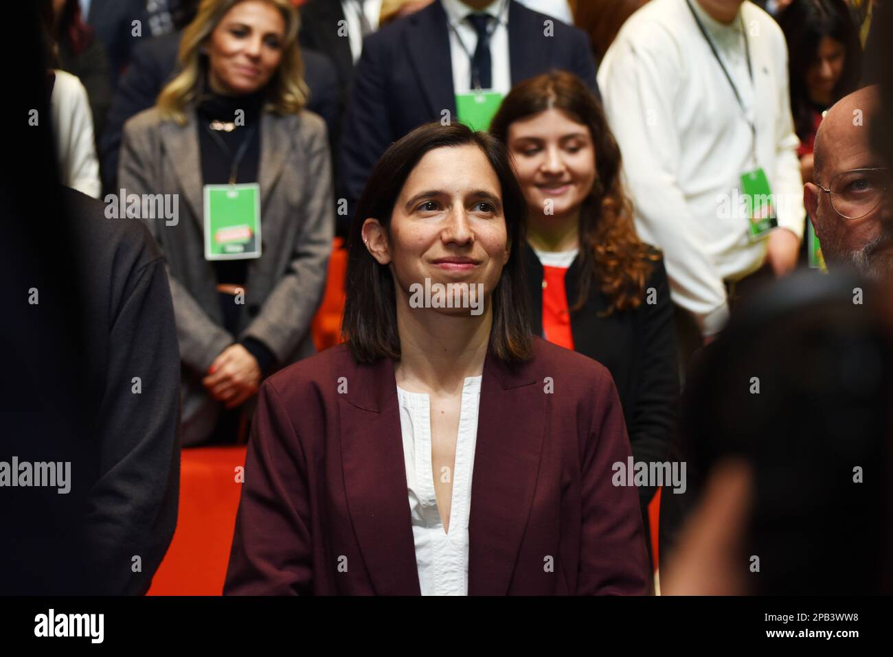 Rome, Italy. 12th Mar, 2023. Assembly of Italian Democratic Party 2023 ...