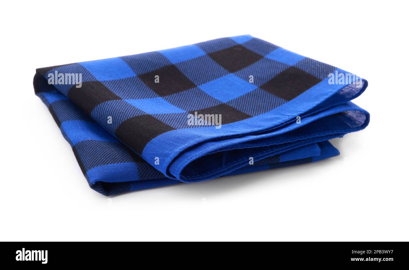 Black white check fabric Cut Out Stock Images & Pictures - Alamy