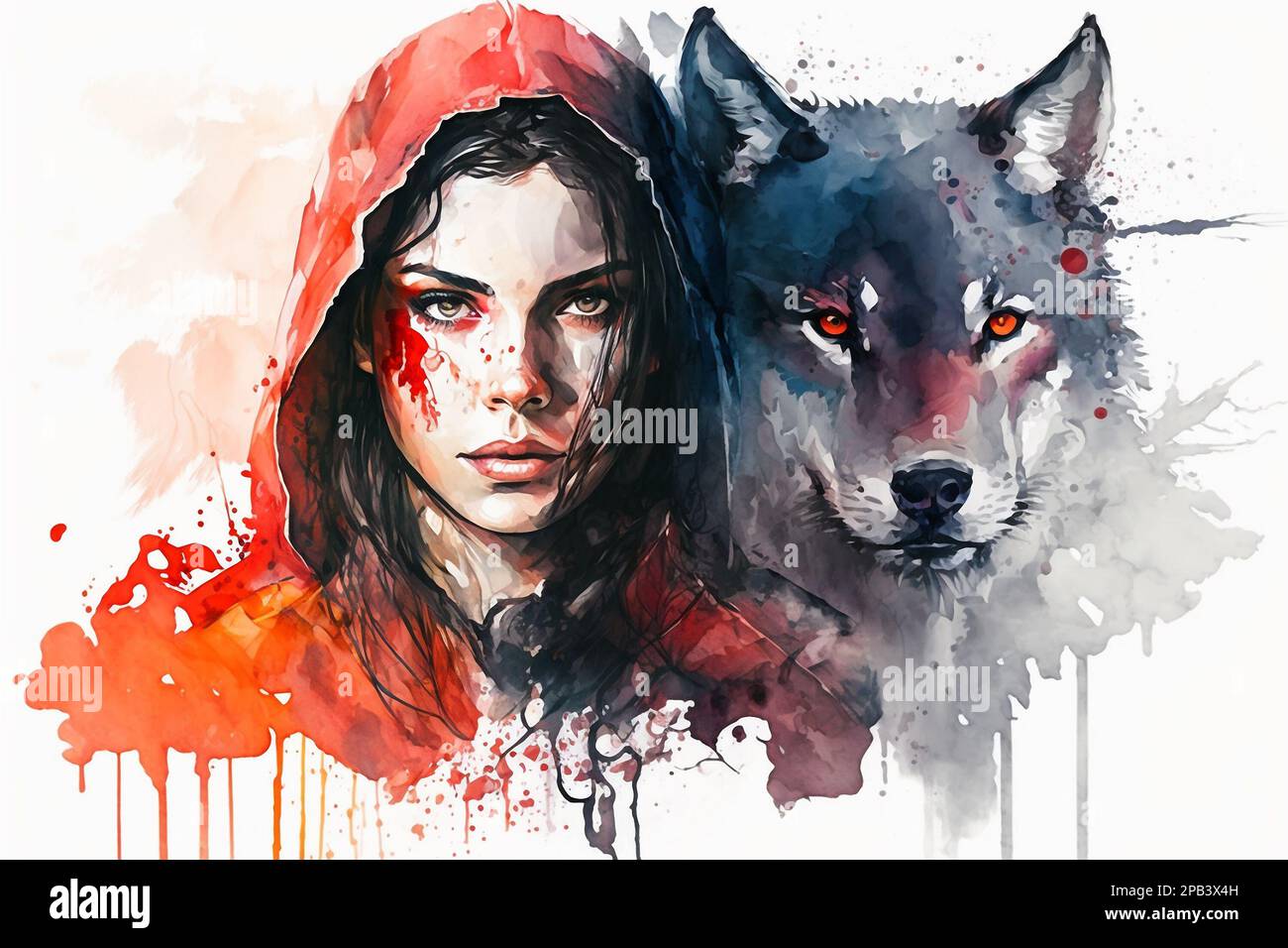 Little red riding hood grimm Cut Out Stock Images & Pictures - Alamy