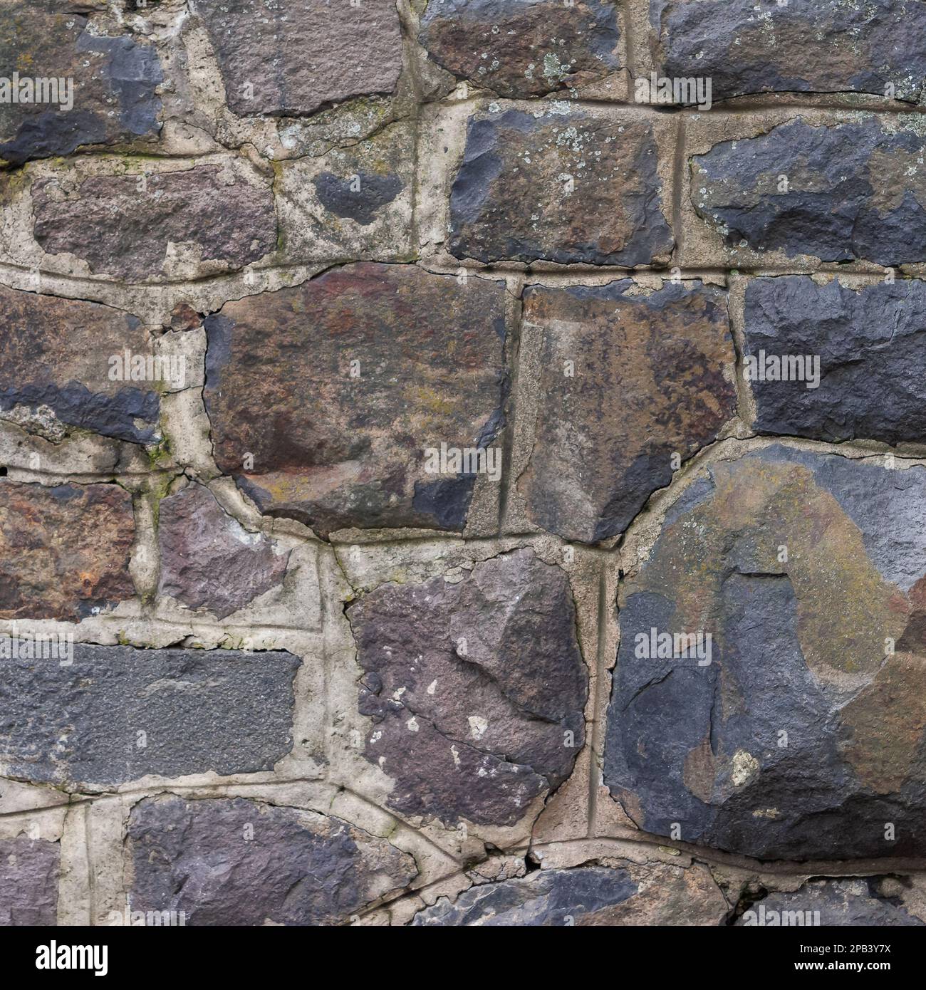medieval stone wall. vintage architectural background Stock Photo - Alamy