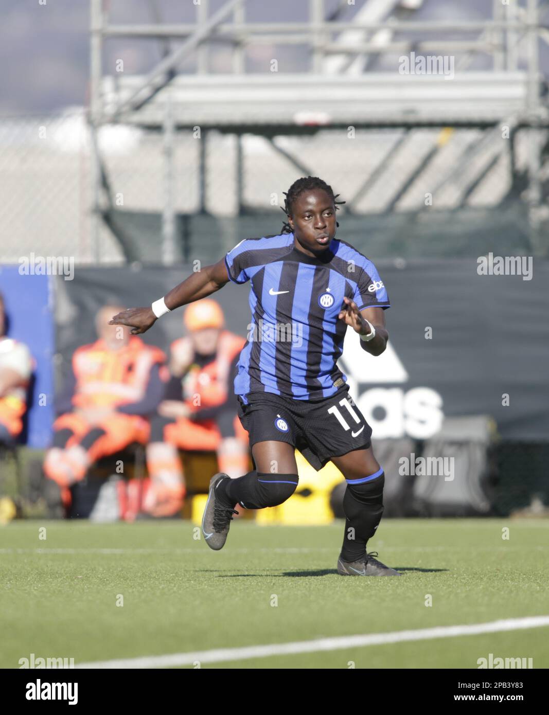 Tabitha Chawinga of FC Internazionale during the second leg of the ...