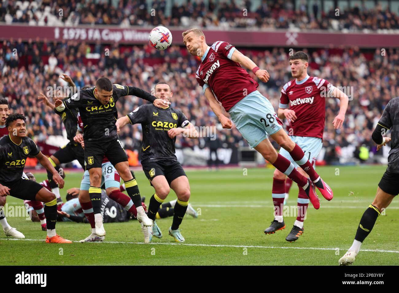 London Stadium, London, UK. 12th Mar, 2023. Premier League Football ... London Stadium, London, UK. 12th Mar, 2023. Premier League Football ...
