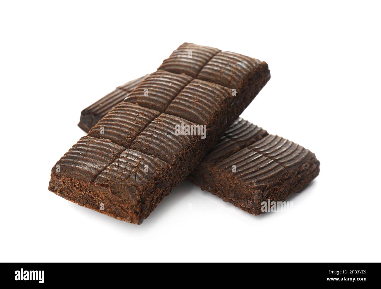 Sweet hematogen on white background. Nutrition bars Stock Photo - Alamy