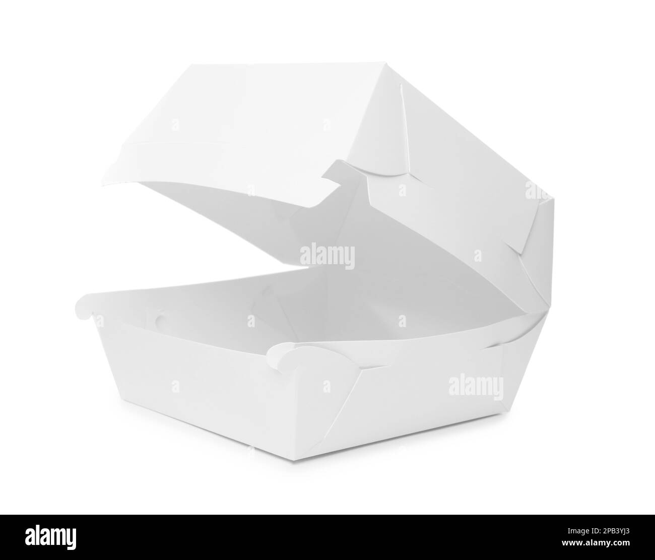 Burger box empty Black and White Stock Photos & Images - Alamy