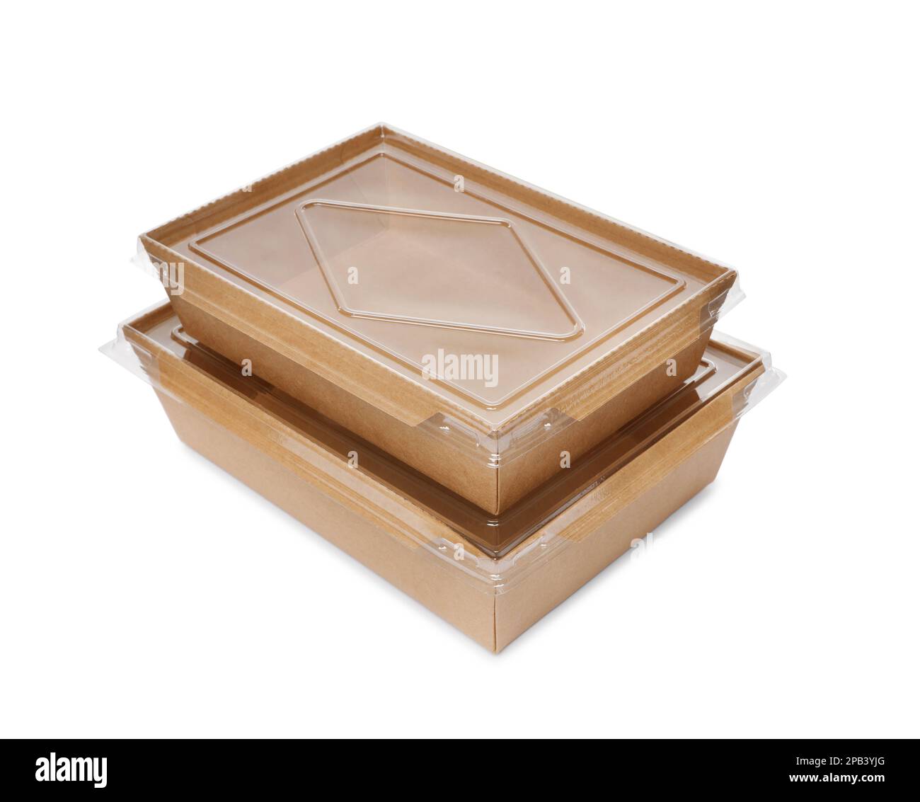 Takeaway paper food containers Cut Out Stock Images & Pictures - Alamy