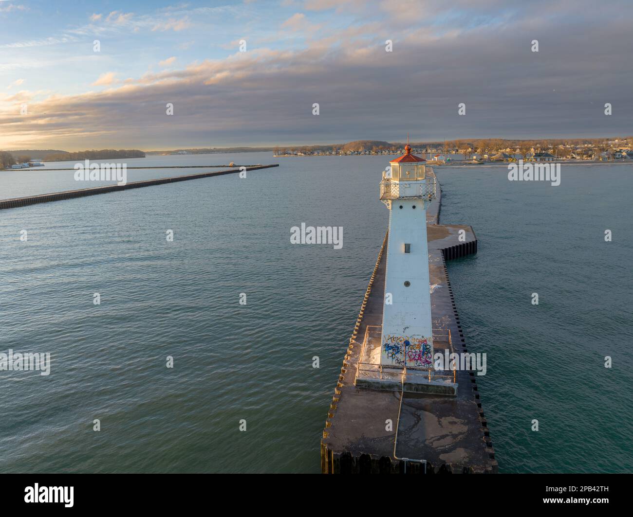 Rochester new york drone hi-res stock photography and images - Alamy