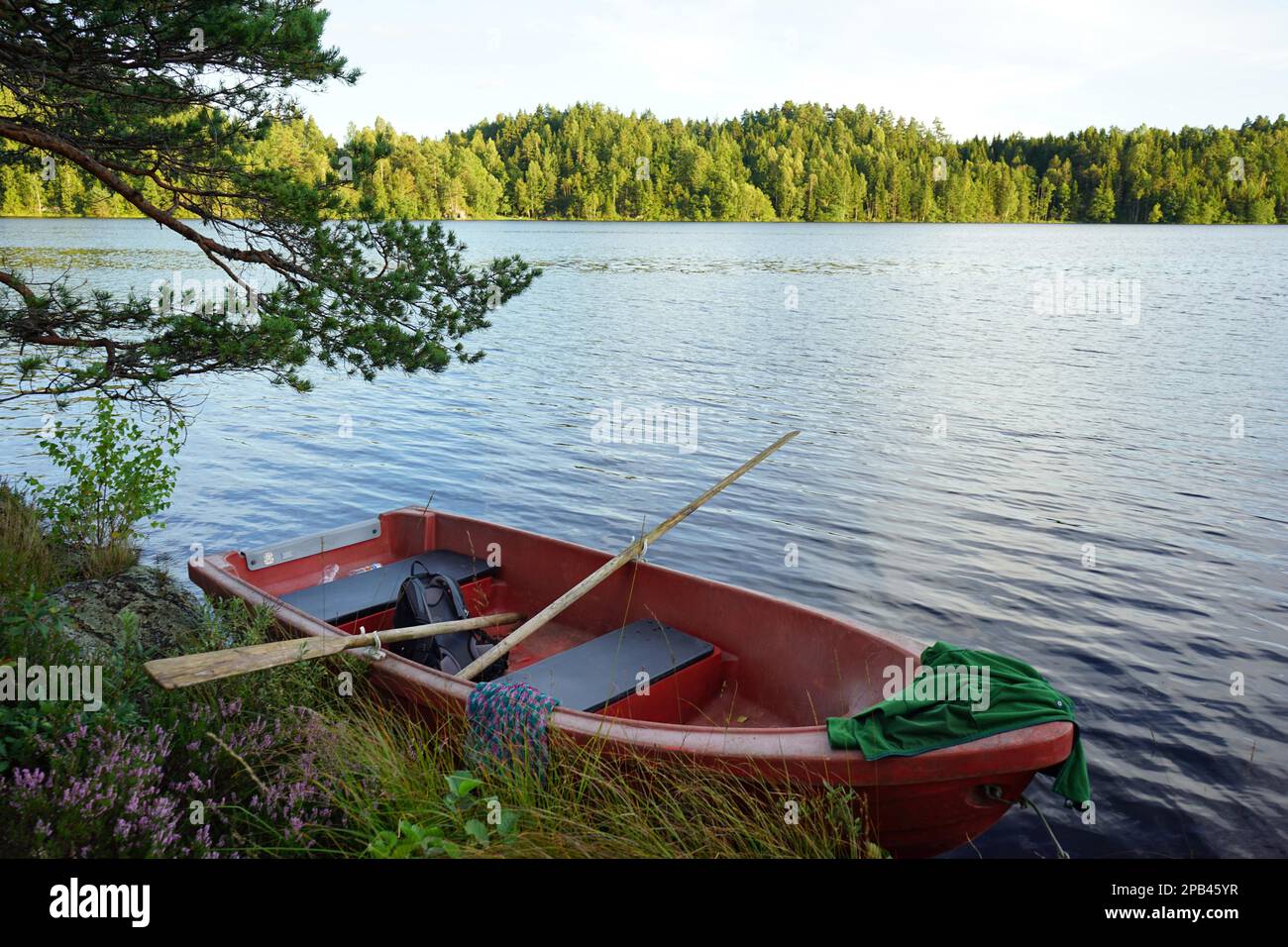 Hommevannet, Risör Municipality, Aust-Agder Province, Southern Norway ...