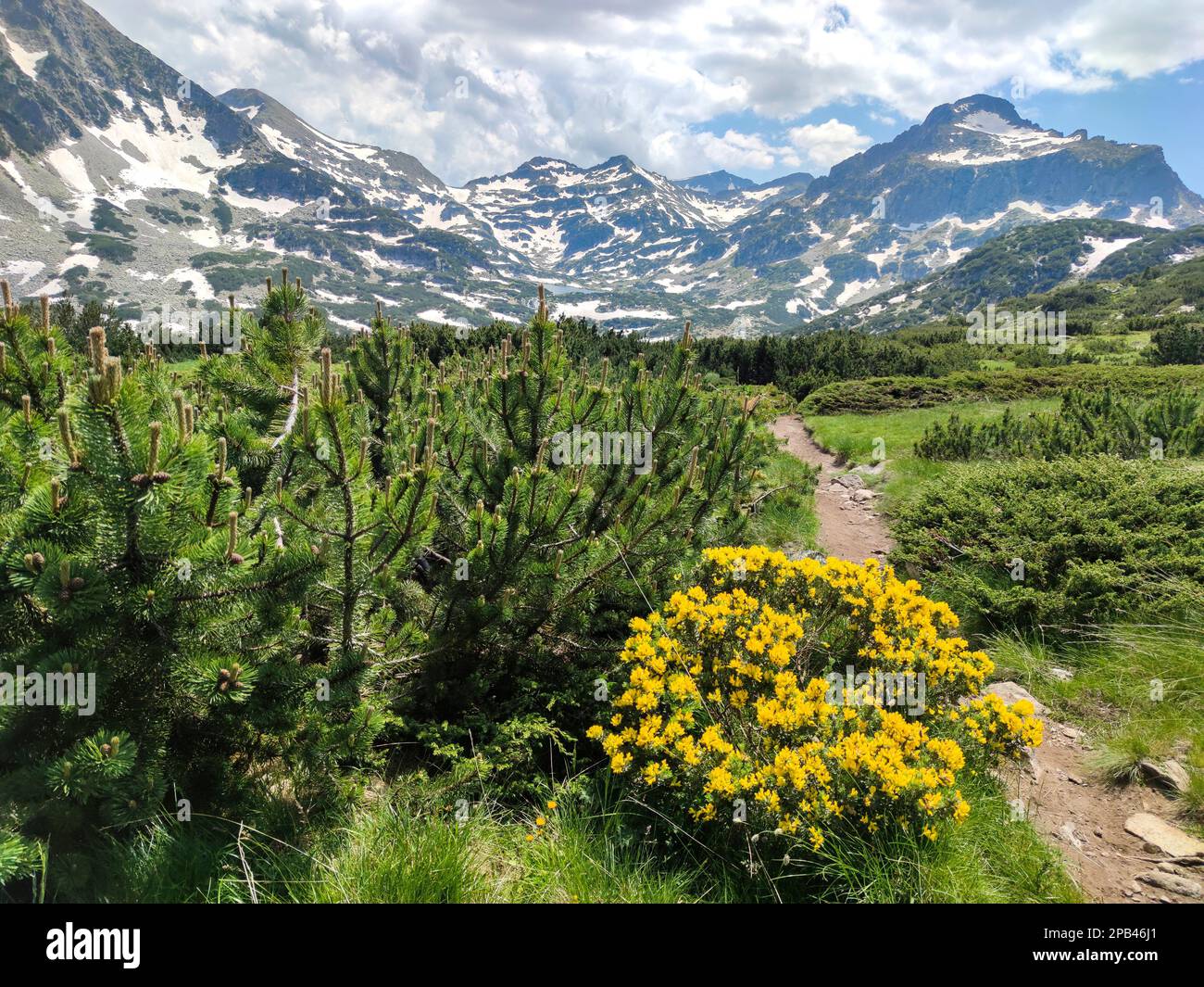 Amazing Landscape around Popovo Lake, Pirin Mountain, Bulgaria Stock ...