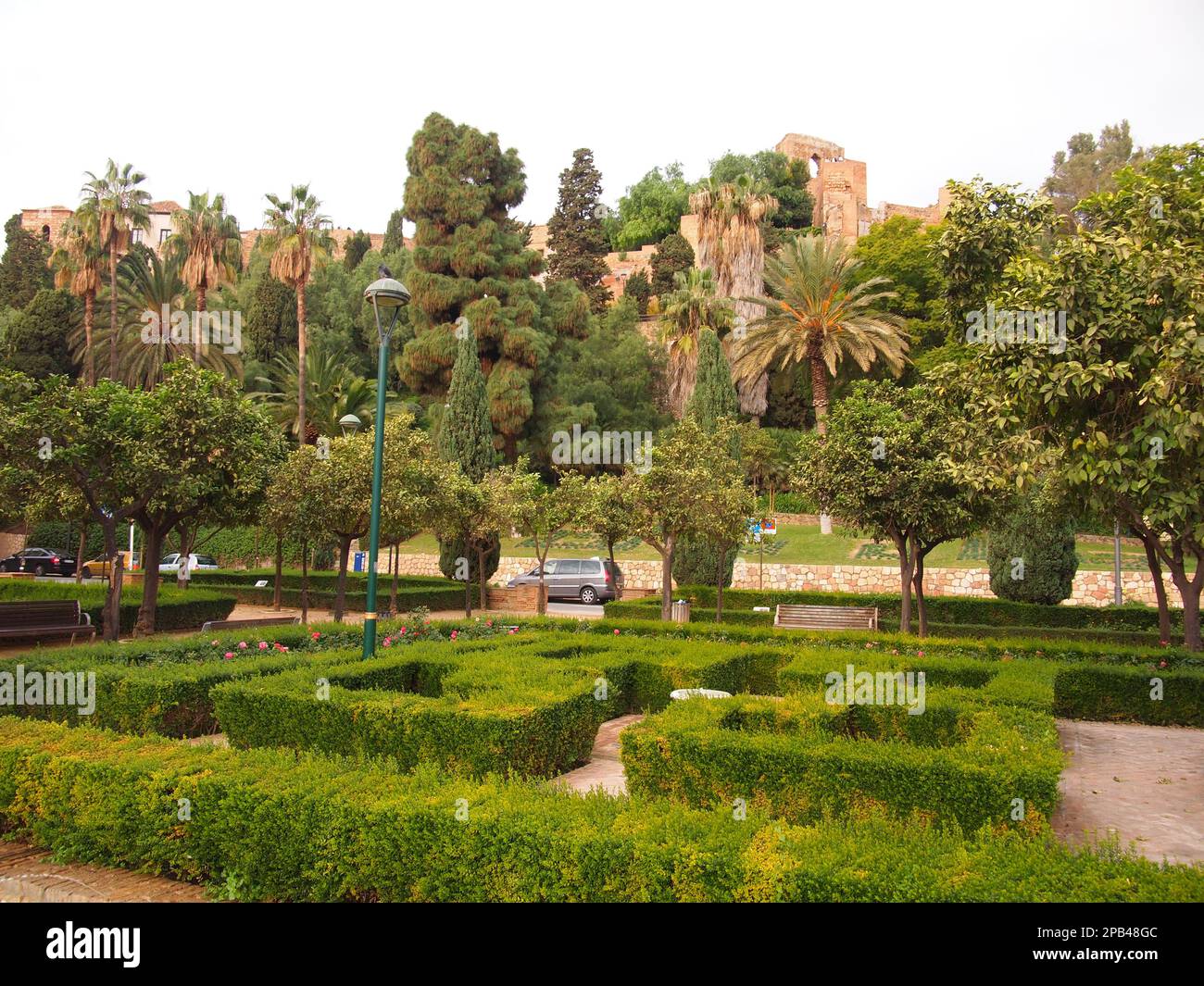 Jardines de Pedro Luis Alonso (Málaga, Andalusia, Kingdom of Spain ...