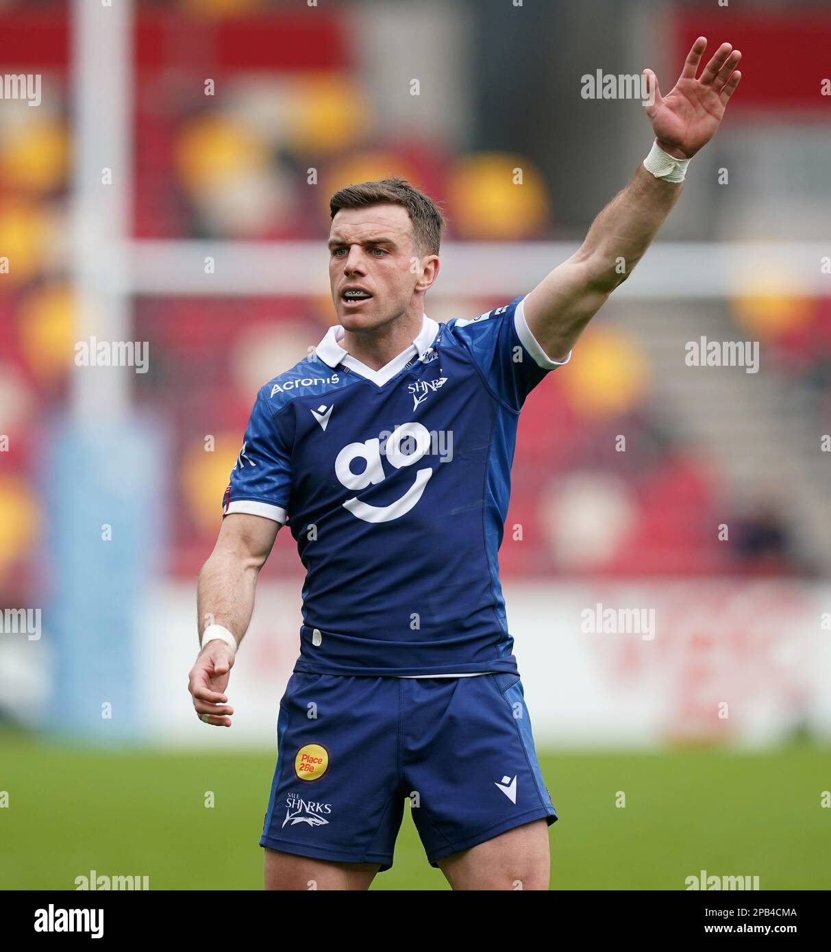 Sale Sharks' George Ford during the Gallagher Premiership match at the ...