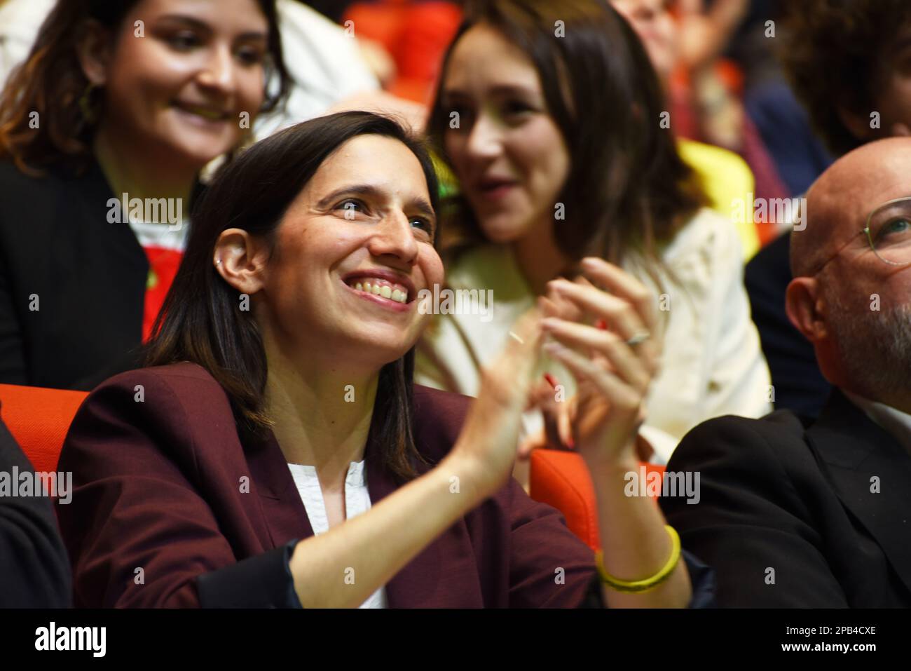 Rome, Lazio, Italy. 12th Mar, 2023. Assembly of Italian Democratic ...