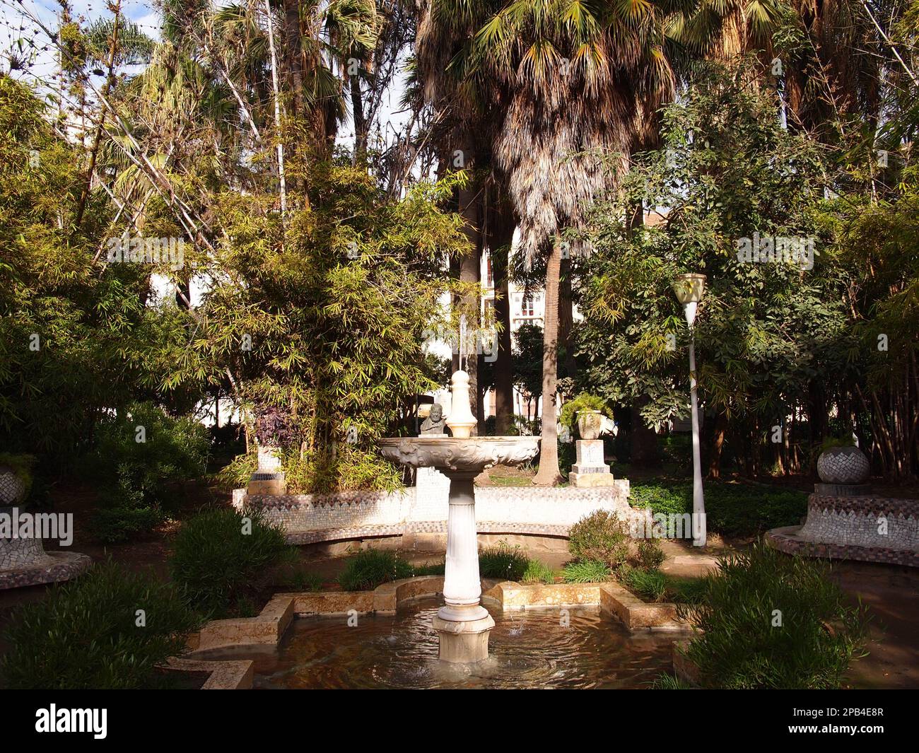 Jardines de Pedro Luis Alonso (Málaga, Andalusia, Kingdom of Spain ...