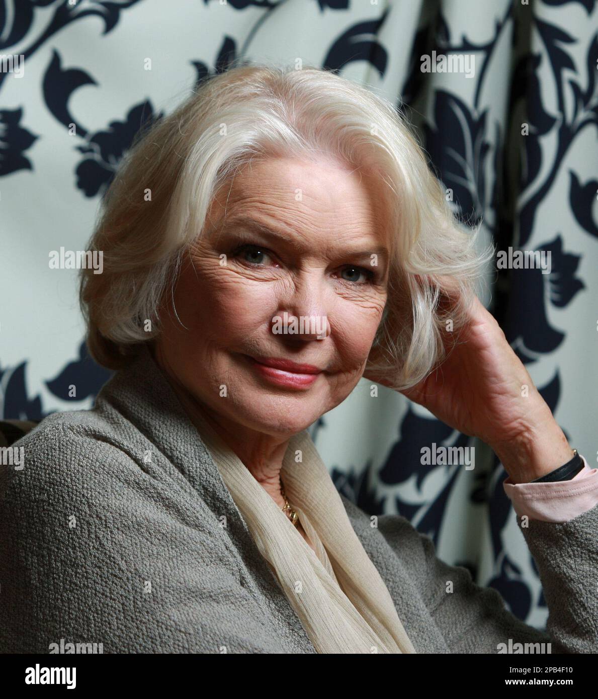 Actor Ellen Burstyn of the movie 'The Stone Age' poses for a photograph ...