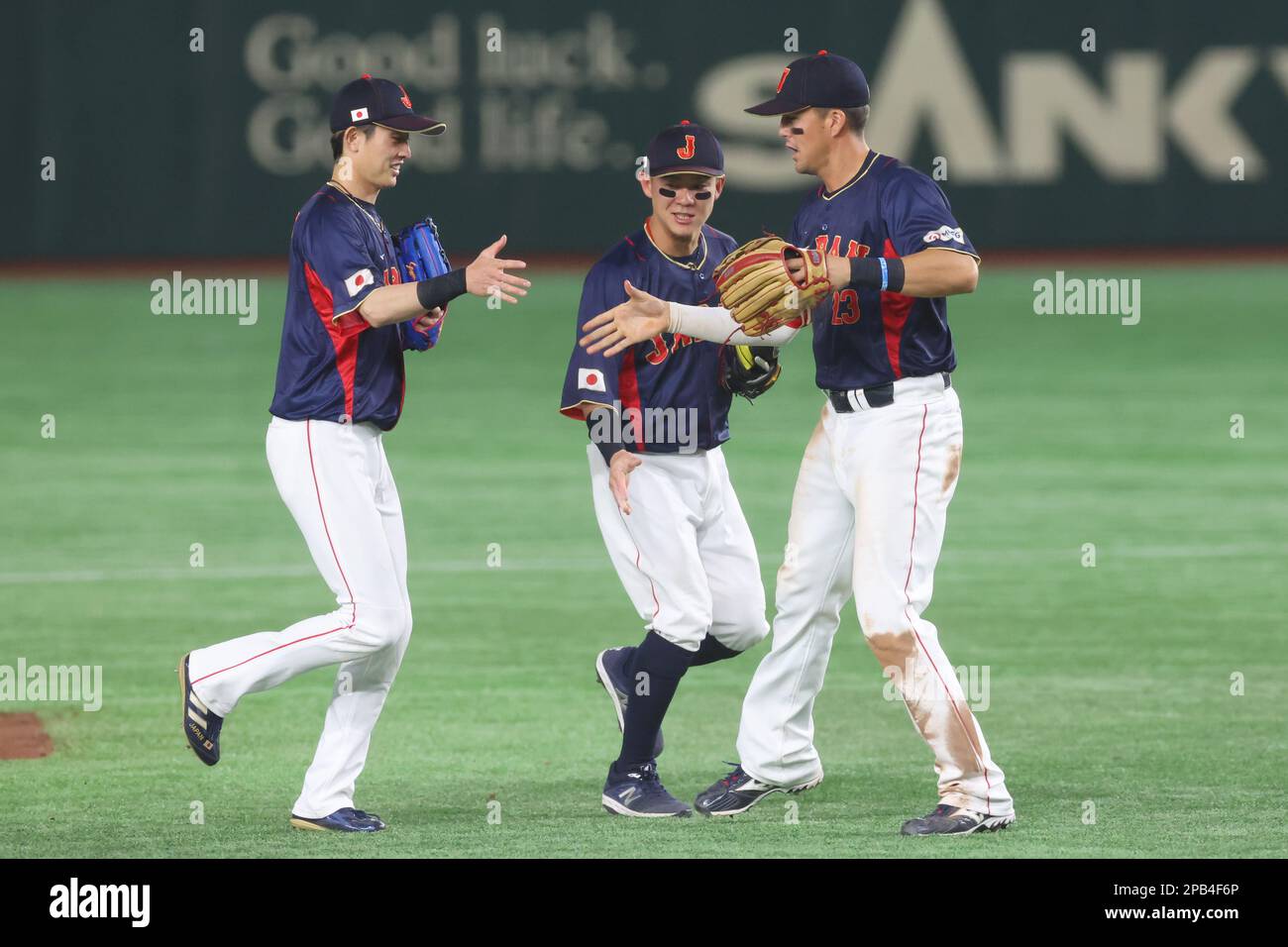 Tokyo, Japan. 12th Mar, 2023. (L to R) Ukyo Shuto, Taisei Makihara ...
