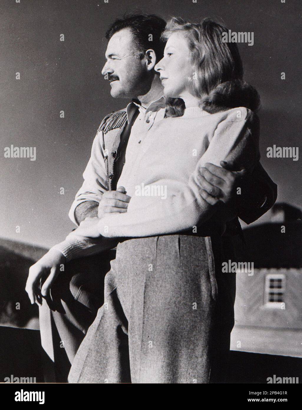 **FILE**Ernest Hemingway poses with Martha Gellhorn, writer and war ...