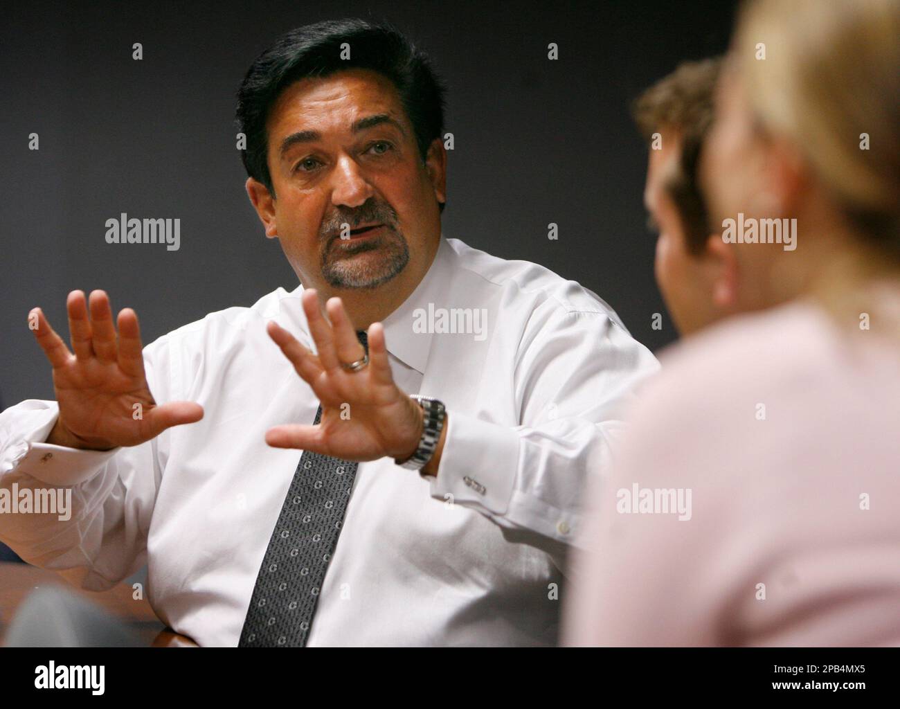 Ted Leonsis, majority owner of the Washington Capitals ice hockey team ...