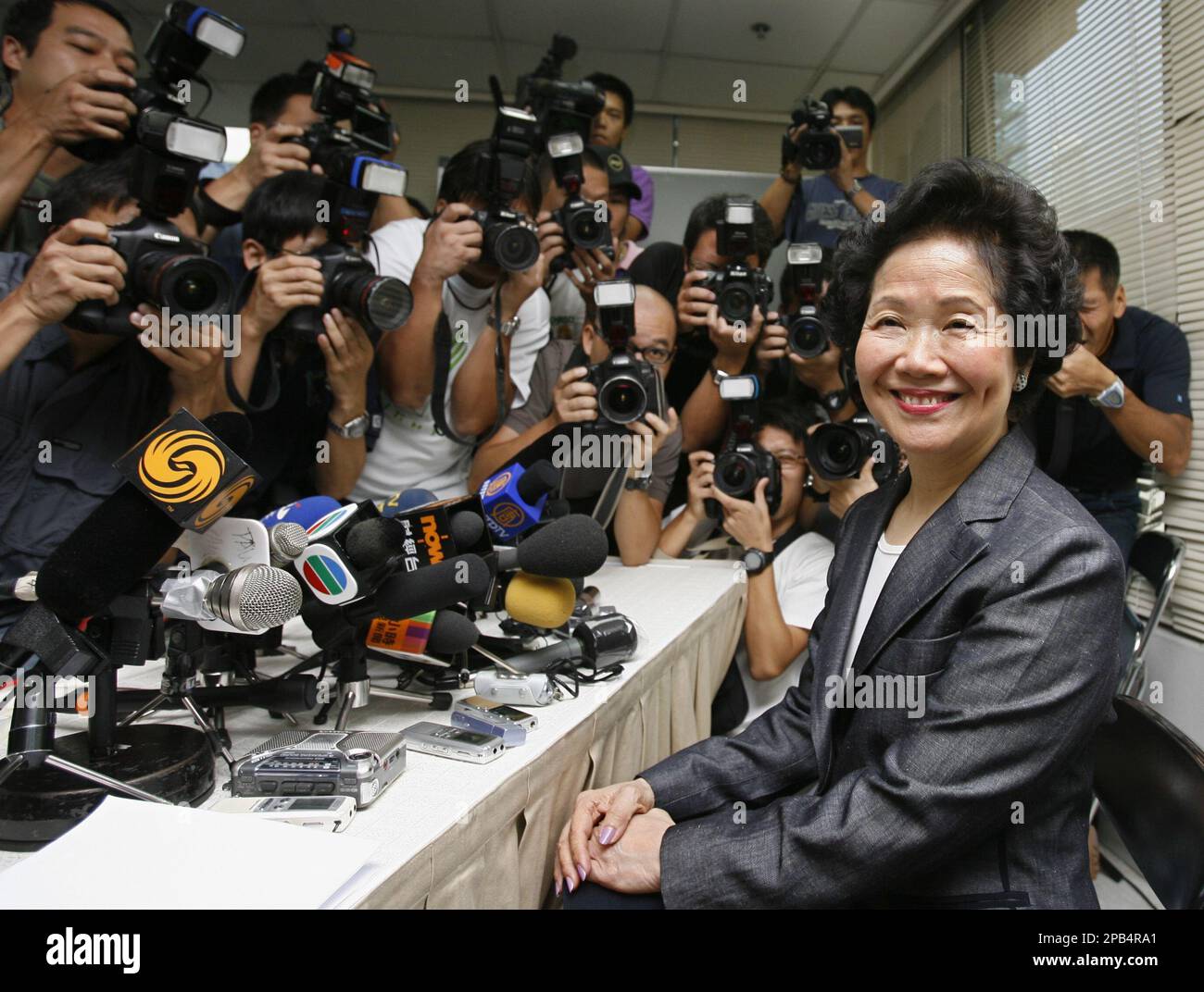 Former Hong Kong No. 2 official Anson Chan, one of the territory's most ...
