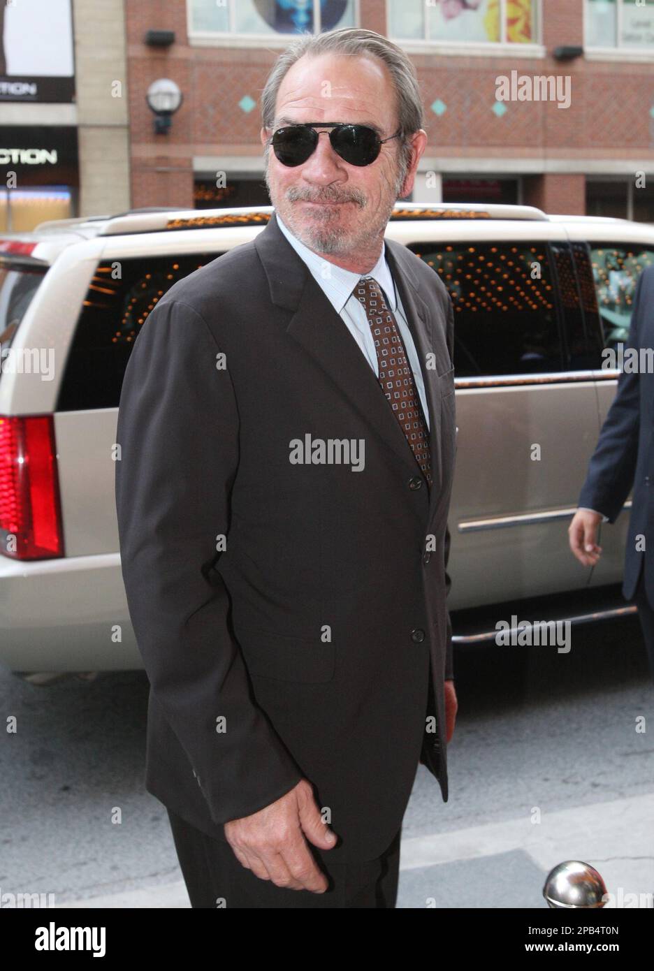 Actor Tommy Lee Jones arrives for the screening of 'In The Valley of ...