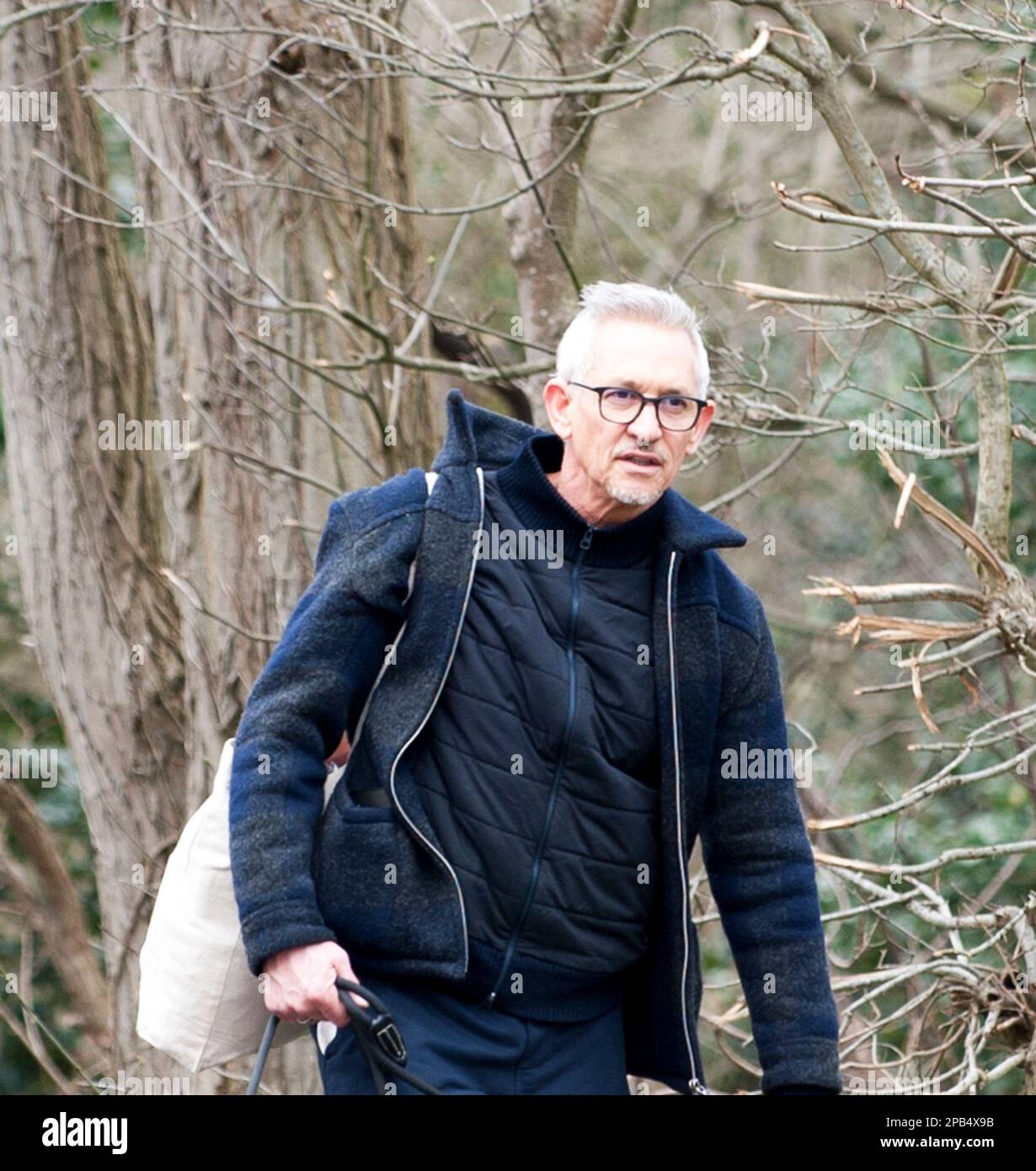 Barnes, UK. 12th Mar, 2023. Gary Lineker, BBC host of Match of the Day ... Barnes, UK. 12th Mar, 2023. Gary Lineker, BBC host of Match of the Day ...
