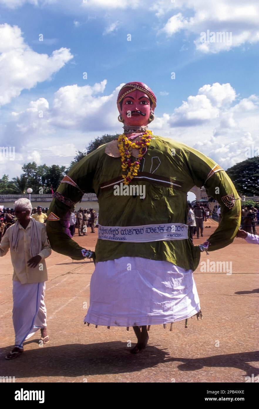 Dussera or Dasara procession during Navarathri festival in Mysuru or ...