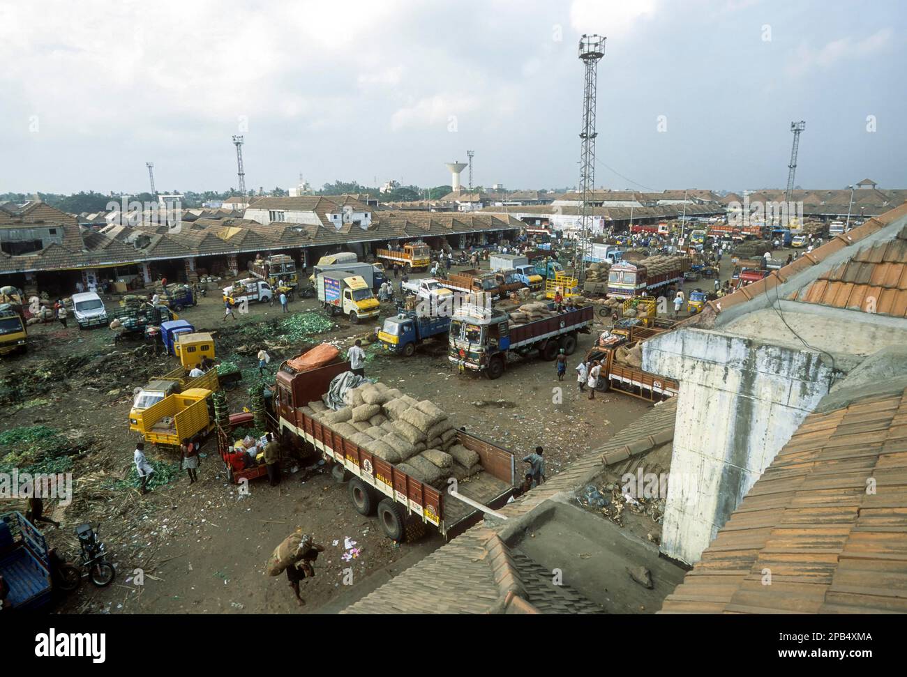 Koyambedu whole sale vegetable and fruit market is one of Asia's ...