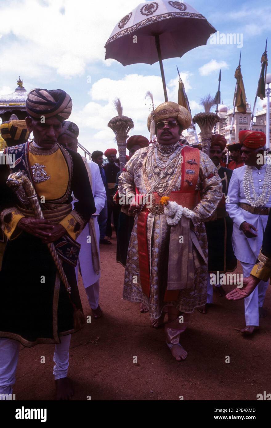 The Maharaja His Highness Srikantadatta Narasimharaja Wadiyar Bahadur ...