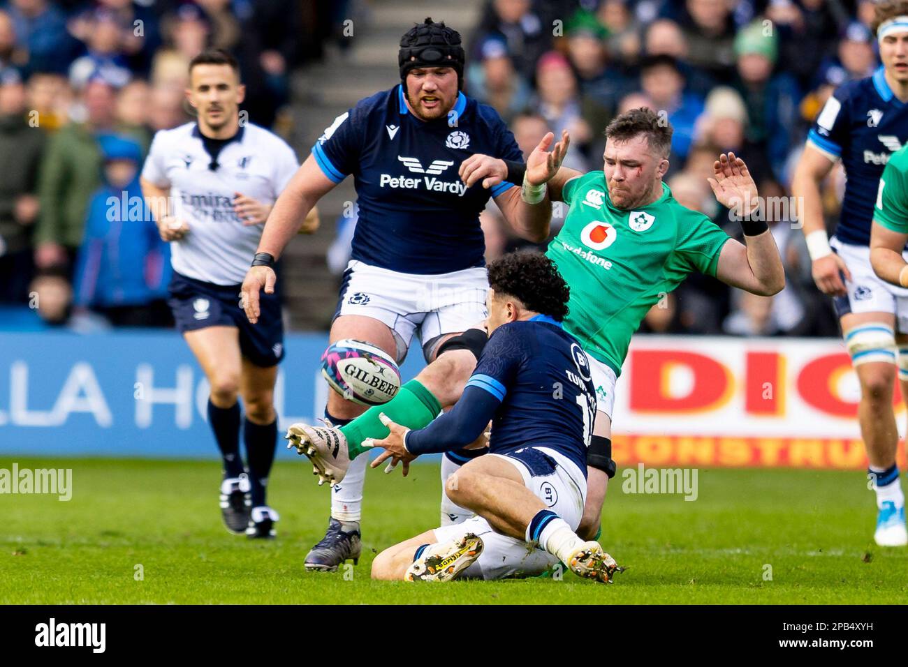 12th March 2023; Murrayfield Stadium, Edinburgh, Scotland: Six Nations ...