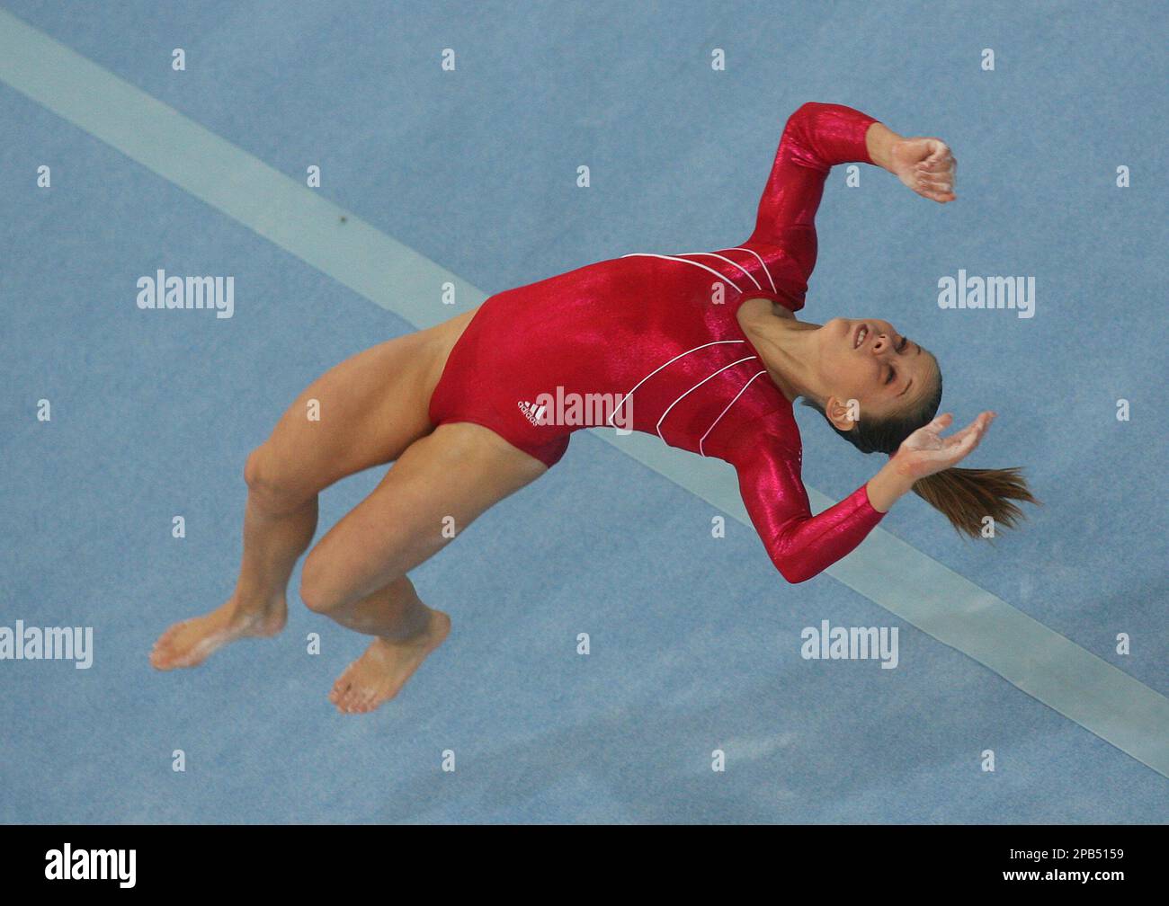 Shawn Johnson Gymnastics Floor