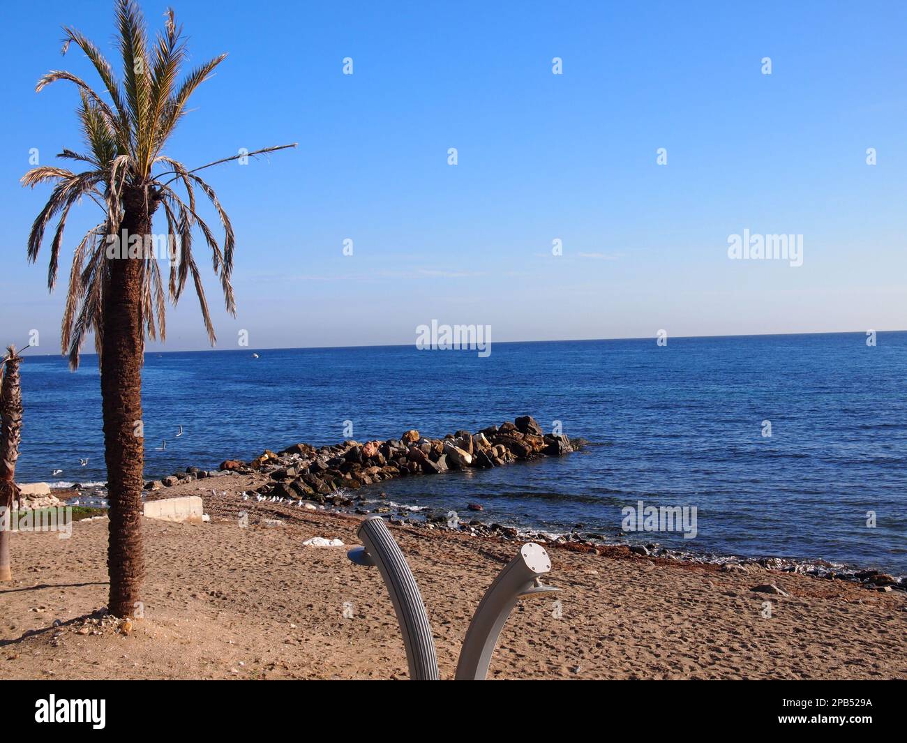 Playa de Casablanca (Marbella, province of Málaga, Andalusia, Kingdom ...