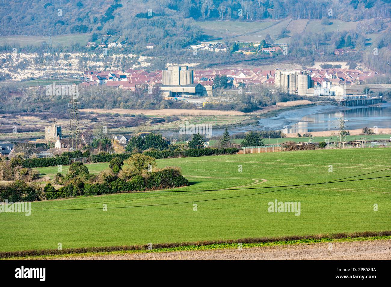 Panoramic view valley from hi-res stock photography and images - Alamy