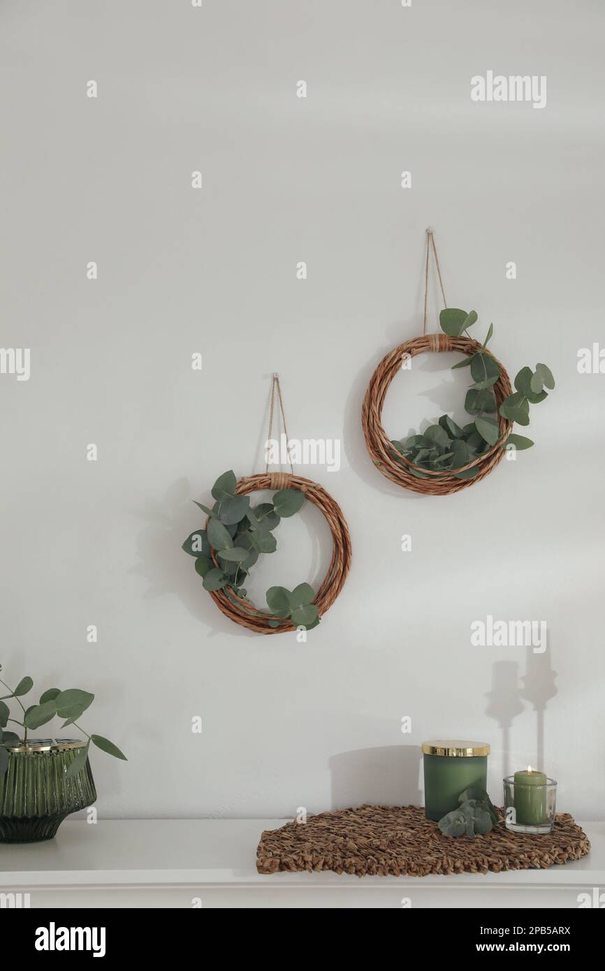 Eucalyptus decor hi-res stock photography and images - Alamy