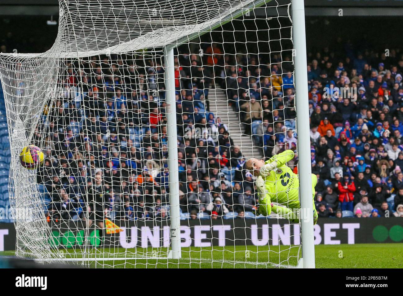 Glasgow, UK. 12th Mar, 2023. UK. Rangers played Raith Rovers in the ...
