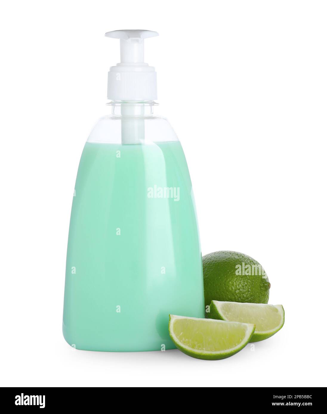 Pump dispenser green liquid Cut Out Stock Images & Pictures - Alamy